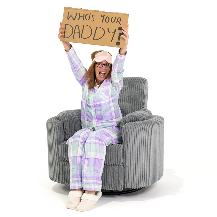 Fluff Daddy Recliner Arm Chair | Grey