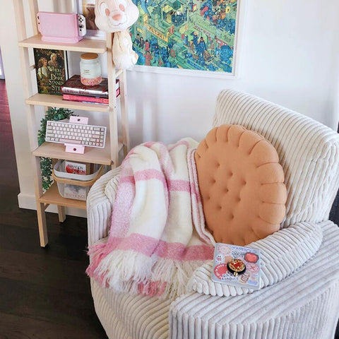 Fluff Daddy Recliner Arm Chair | Off White